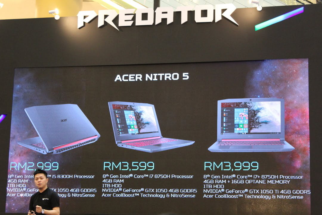 The Refreshed Acer Nitro 5 With 8th-Gen Intel Core Processors Now In ...