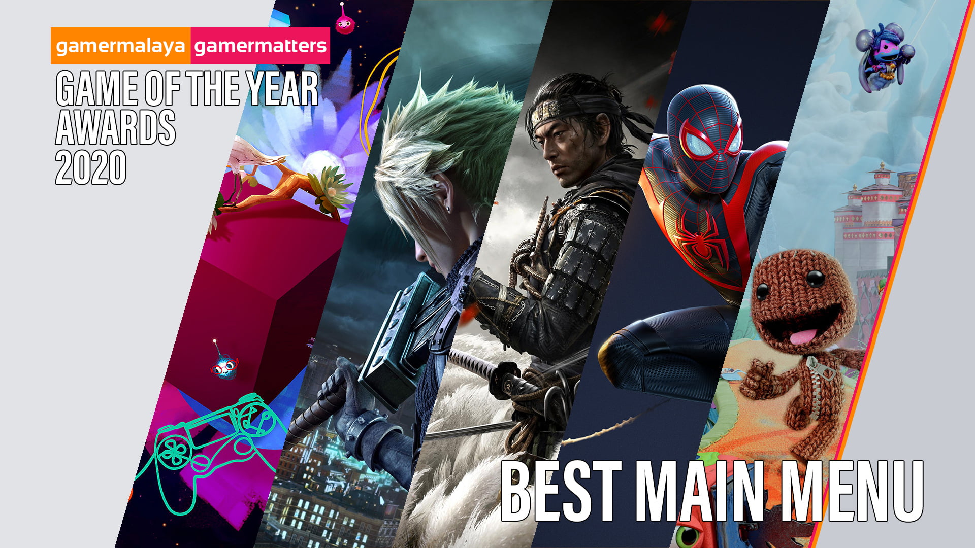 GM GOTY Awards 2020 - Best Main Menu/Startup Sequence