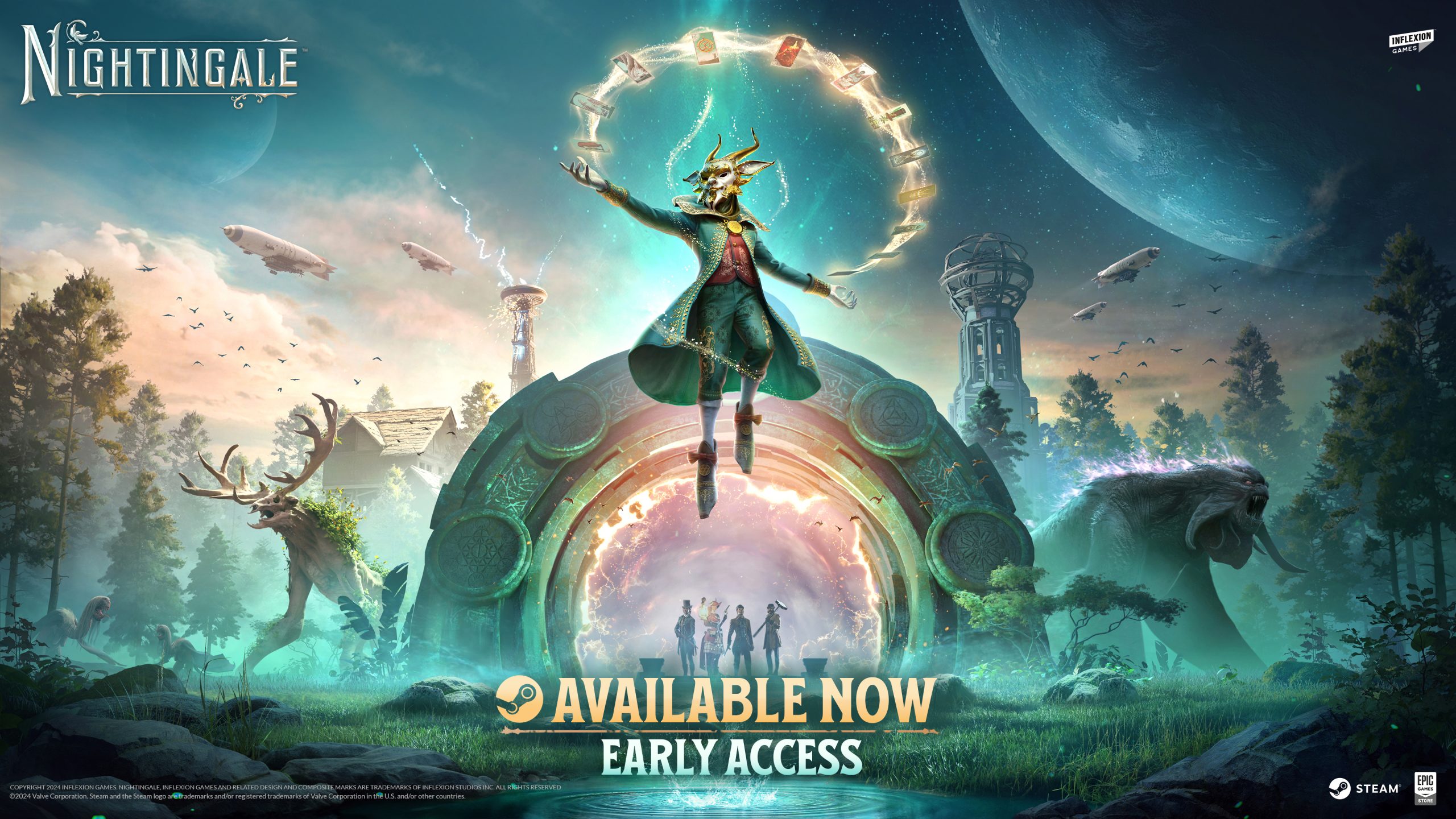 Survival-Crafting Game Nightingale Now Available In Early Access