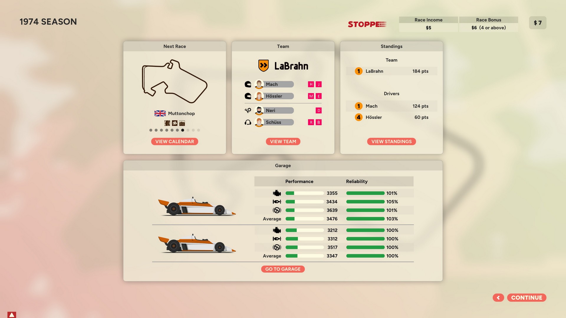 Minimalist Racing Management Game Golden Lap Gets A Demo For Steam Next ...