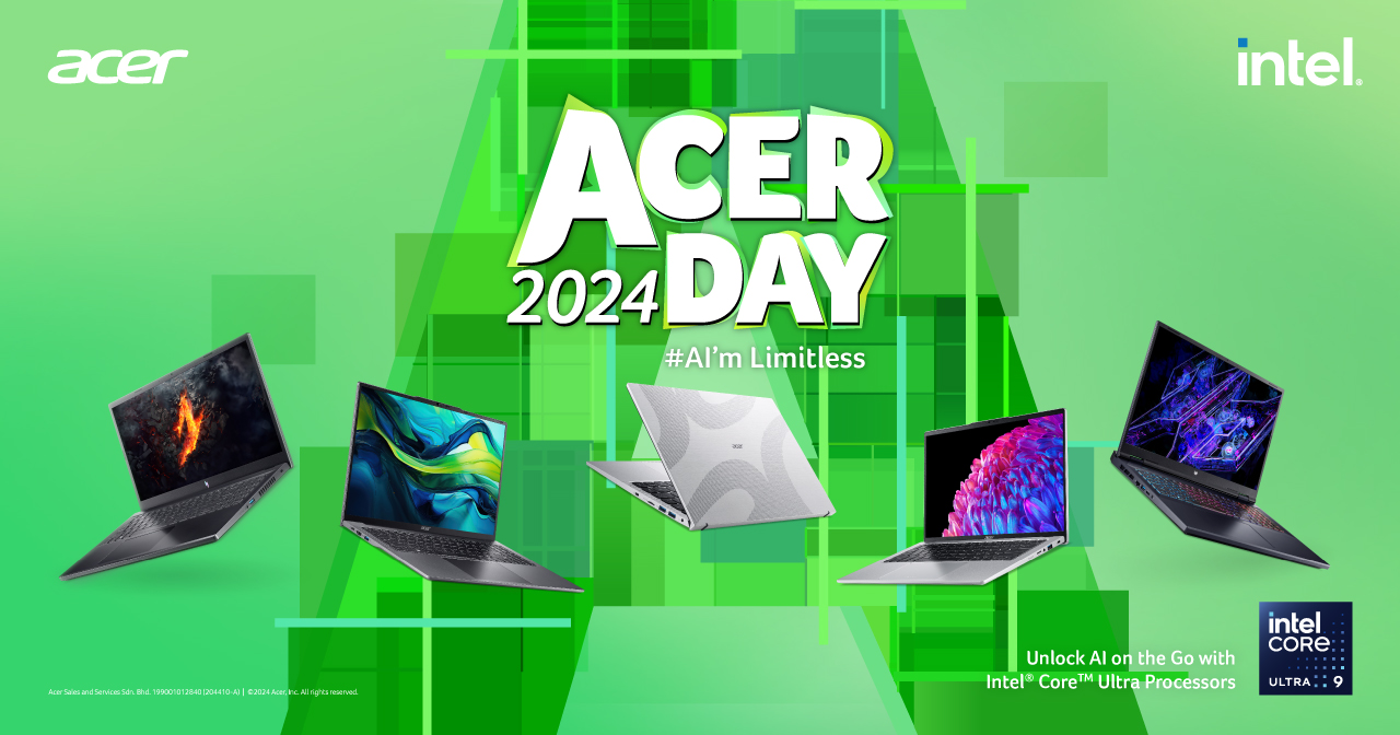 Acer Day Promo Has Flash Sales On Their Current Line of Laptops