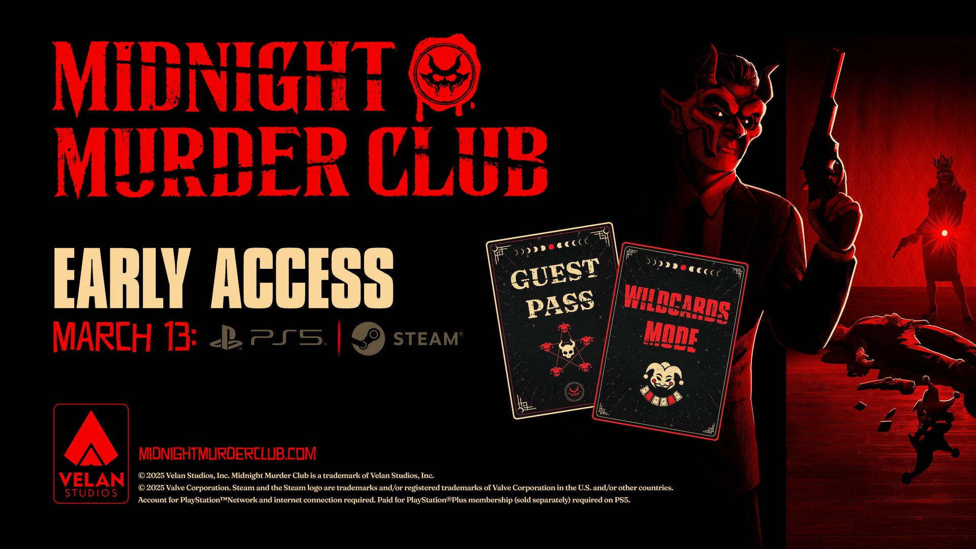 Five People In Six-Player Multiplayer Game Midnight Murder Club Can ...