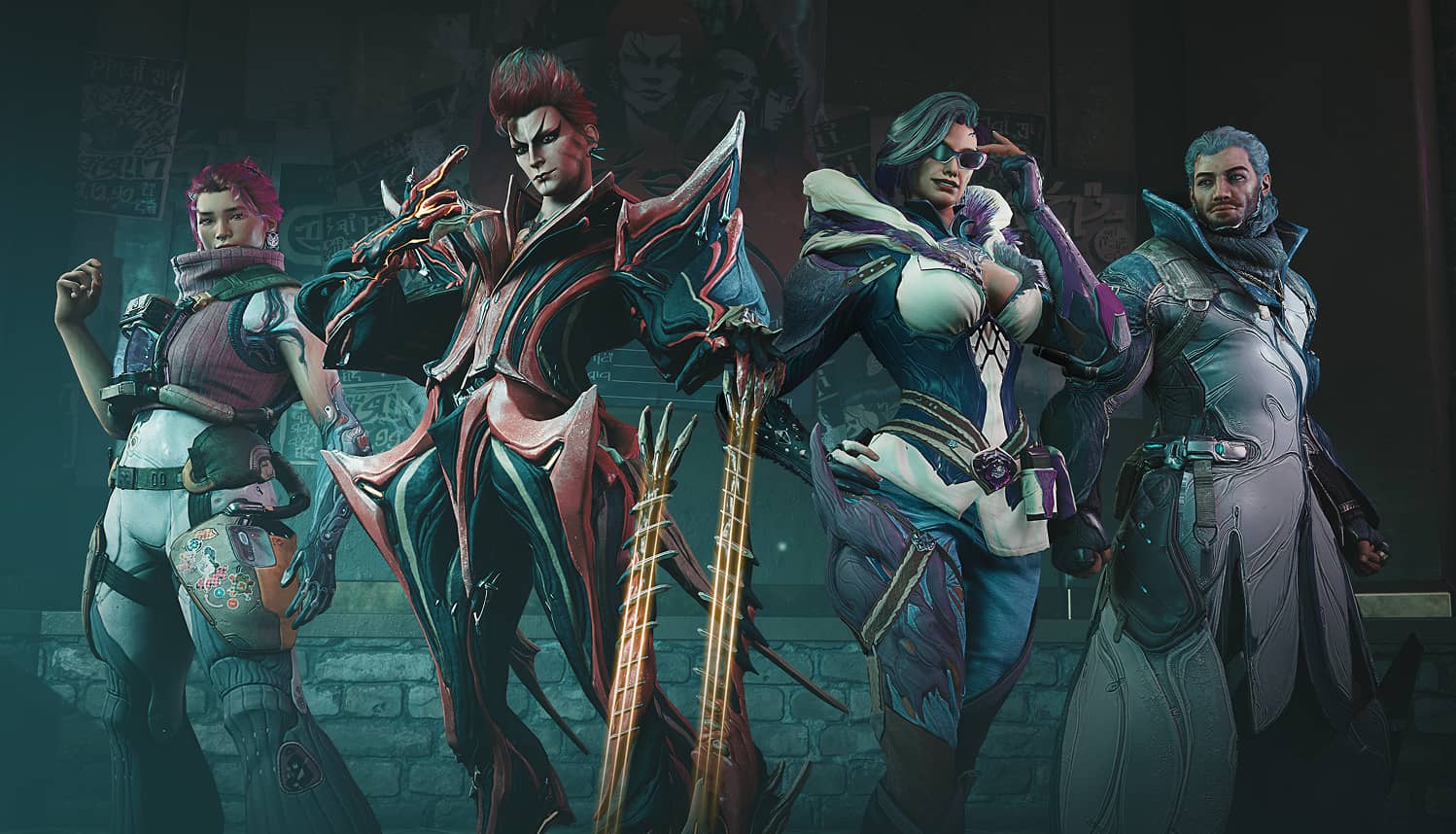 Warframe Adding Four New Hot Protoframes, But You Can't Romance Them