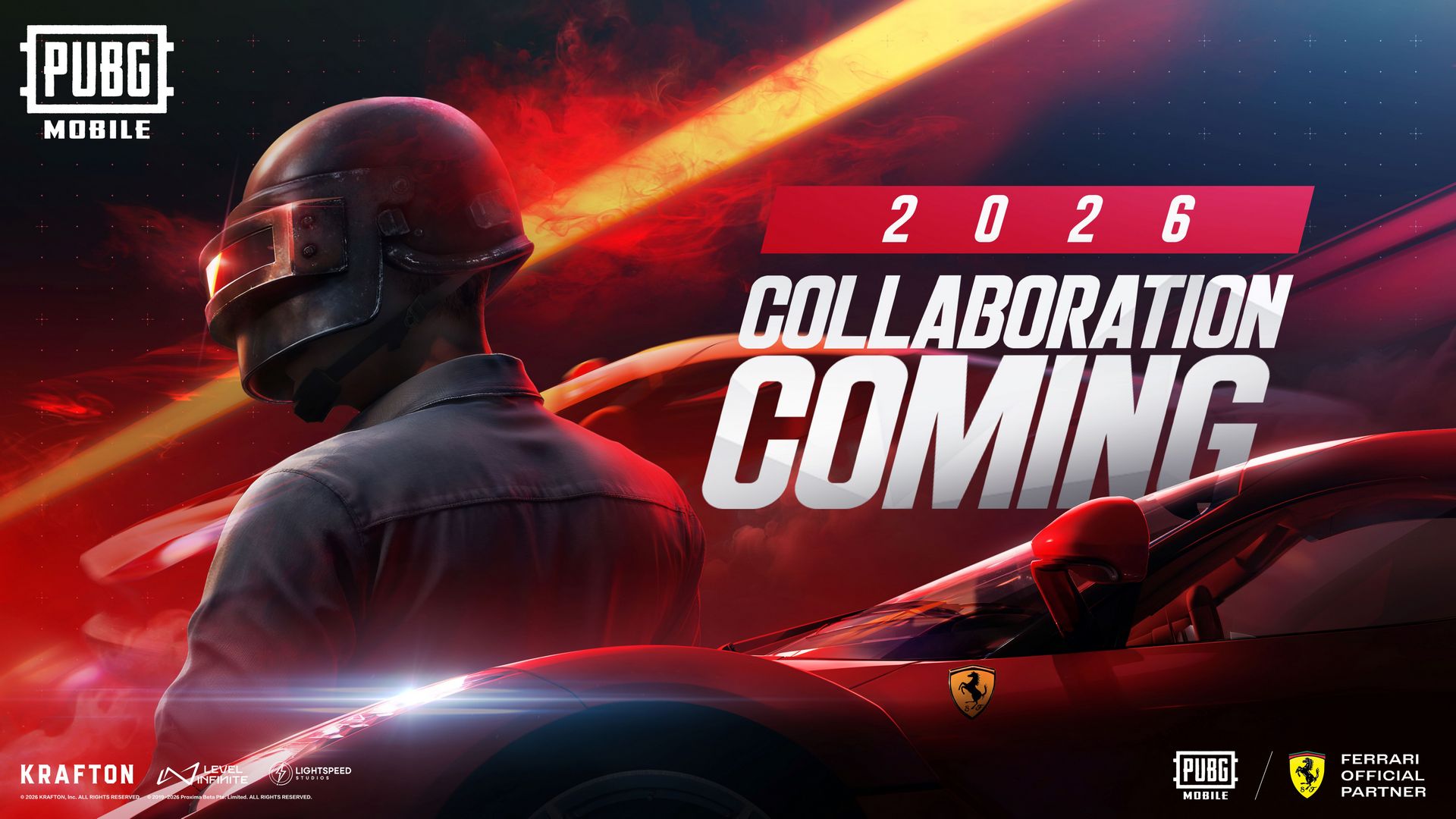 Ferrari F1 Collab Content Coming To PUBG Mobile In 2026