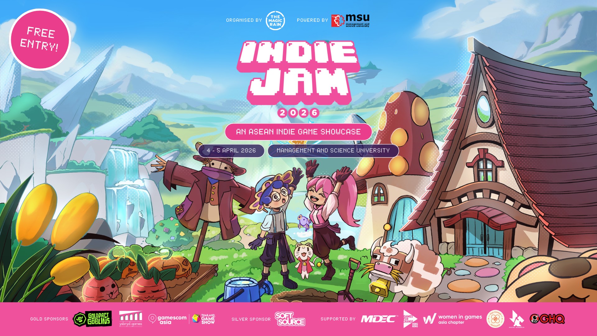 Indie Jam 2026: All The Games On Showcase, Industry Talks, Schedule And ...