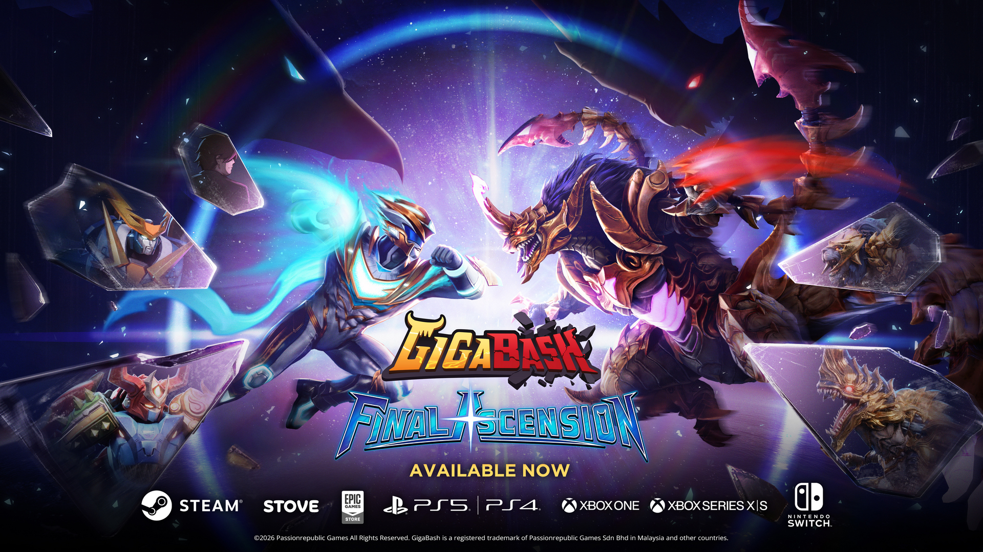 GigaBash Turns Up The Style With Final Ascension DLC - New Characters ...